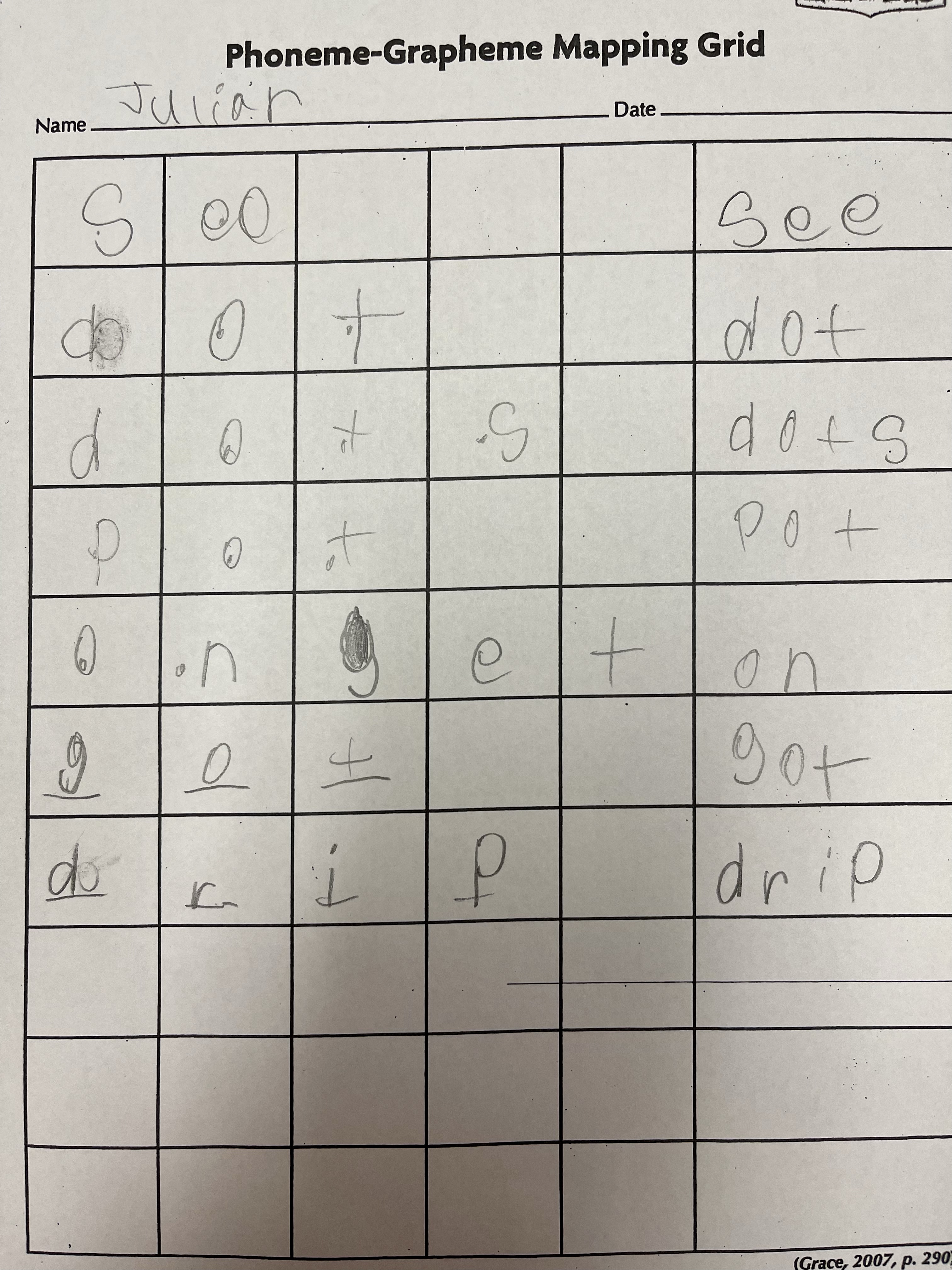 Reflect – Literacy